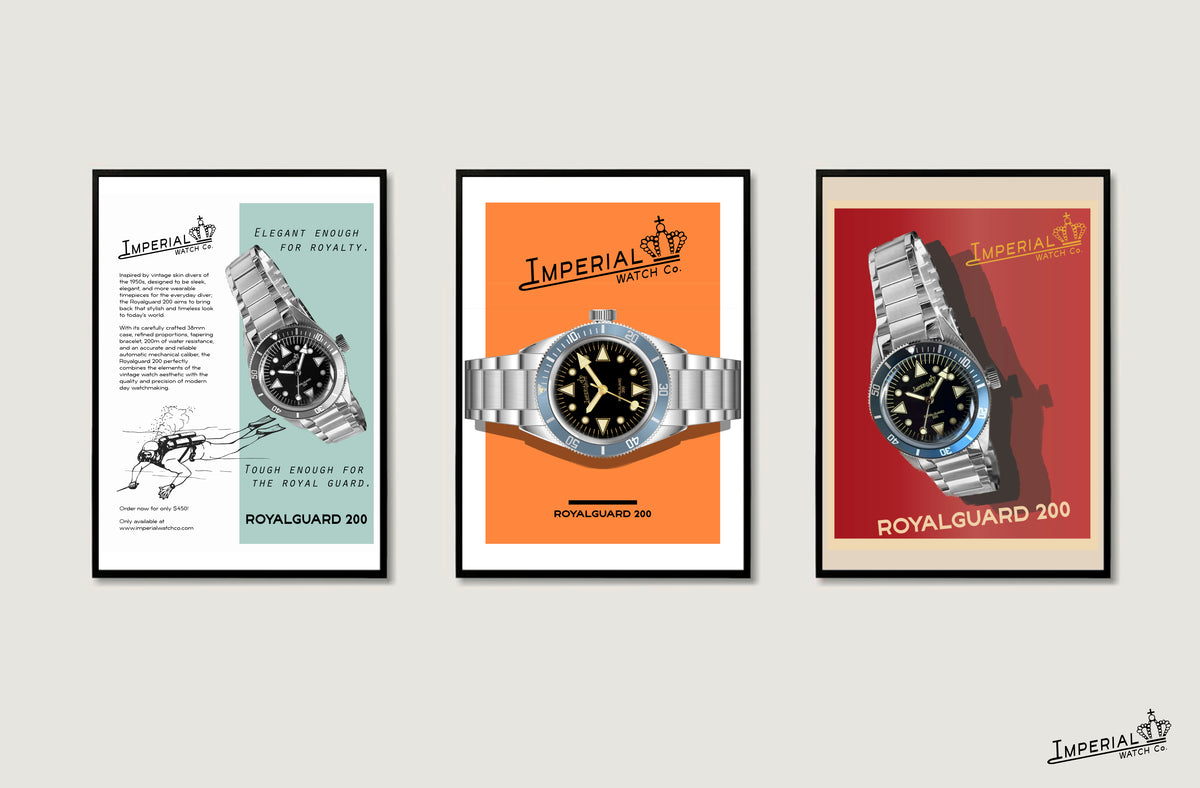 Limited Edition Posters – Imperial Watch Co.
