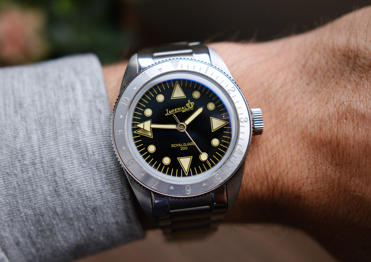 Imperial Watch Co. X Odokadolo Collab - "Silver Fox"