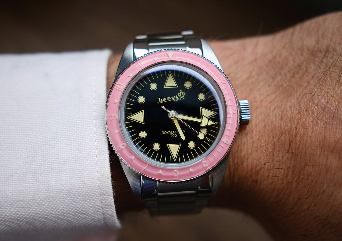 Imperial Watch Co. X Odokadolo Collab - "Pink Royalty"