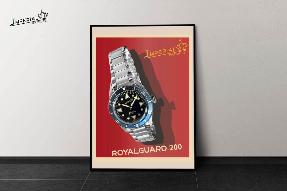 Limited Edition Poster - Red Carpet Royalty – Imperial Watch Co.