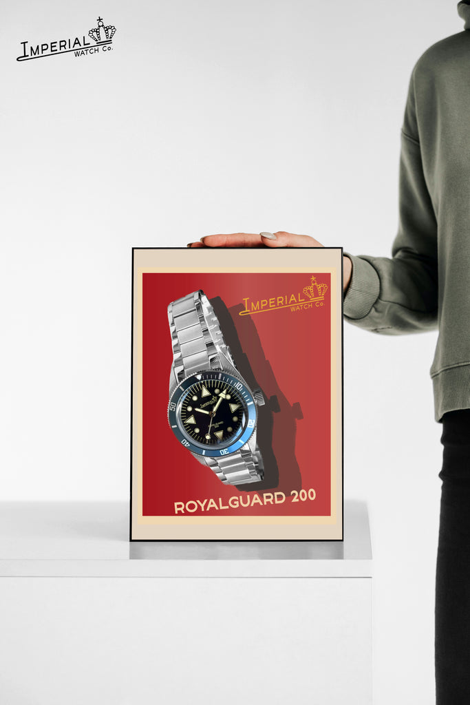 Limited Edition Poster - Red Carpet Royalty – Imperial Watch Co.